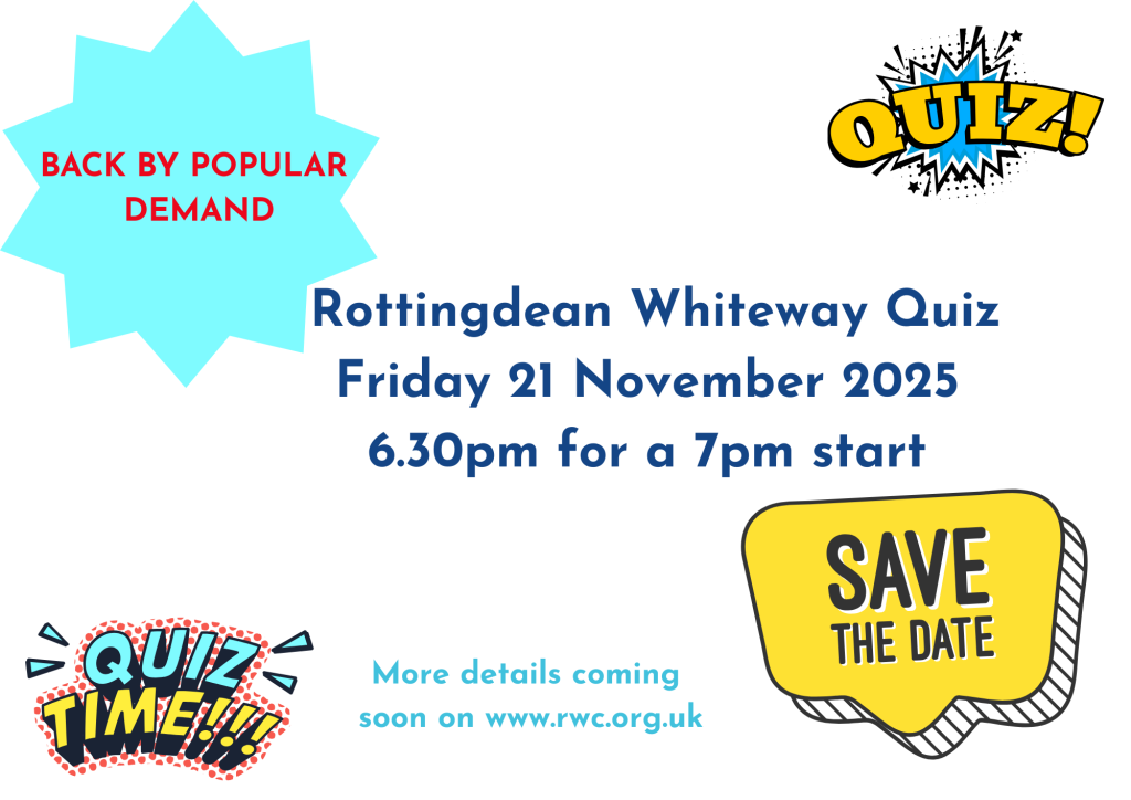 Our Quiz Night is Coming Soon. Save The Date - Rottingdean Whiteway Centre